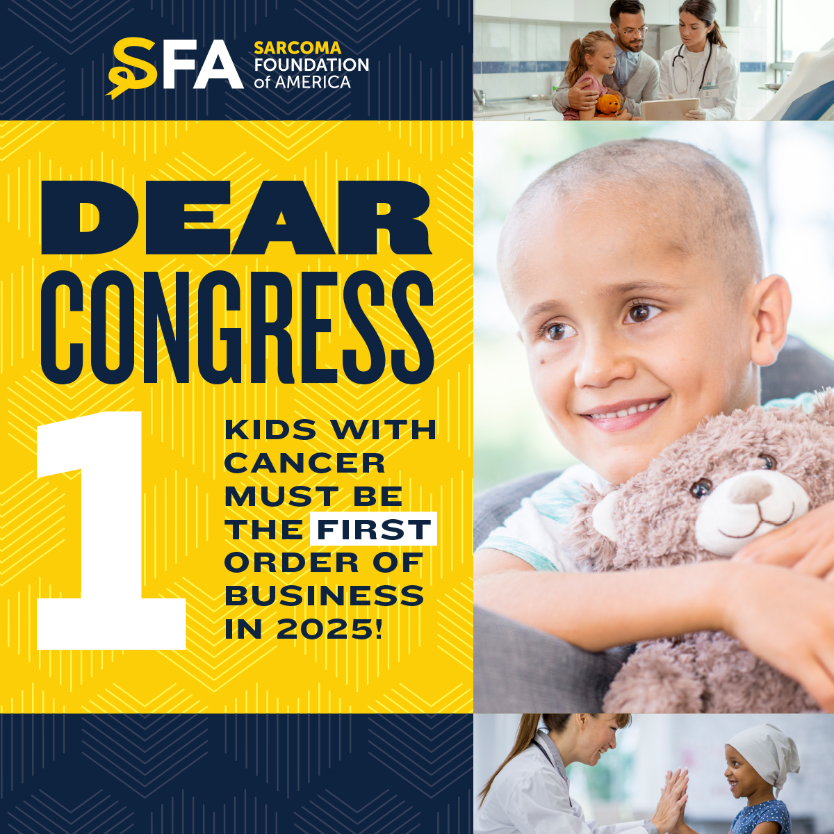 SFA Joins Effort to Prioritize Childhood Cancer in Congress - SFA